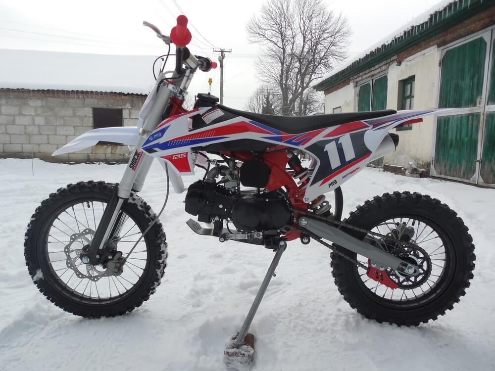 Питбайк PRB PRO 125 cc купить вне дорожный мотоцикл с доставкой по Украине