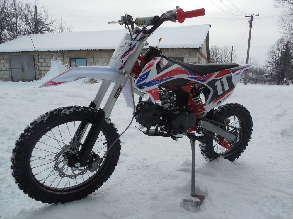 Питбайк PRB PRO 125 cc купить вне дорожный мотоцикл с доставкой по Украине